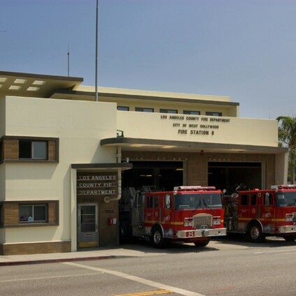 Los Angeles County Fire Station #70 - Fire Station in Eastern Malibu