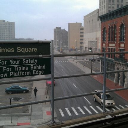 DPM - Times Square Station - Light Rail Station in Detroit