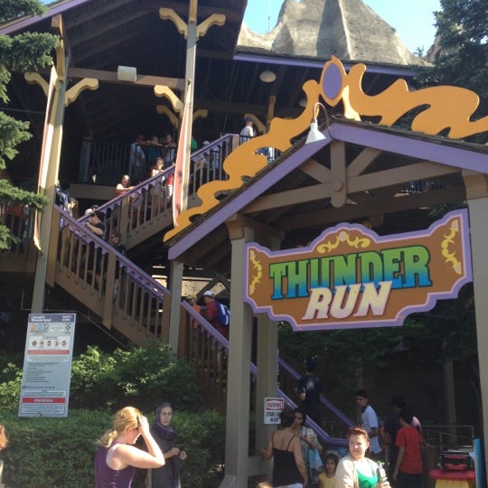 Canadas Wonderland Thunder Run