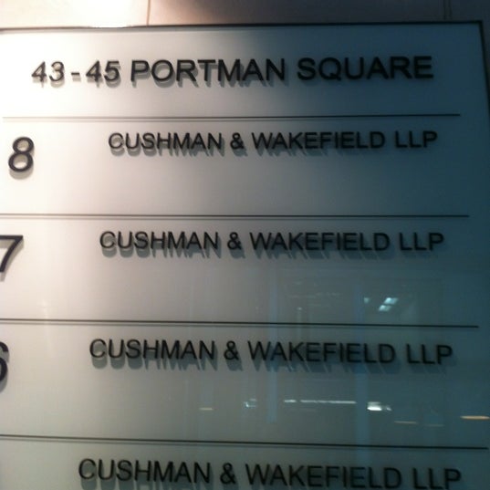 Photos at Cushman & Wakefield Portman Square - Marylebone - 2 tips
