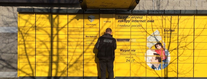 Paczkomaty InPost - Warszawa