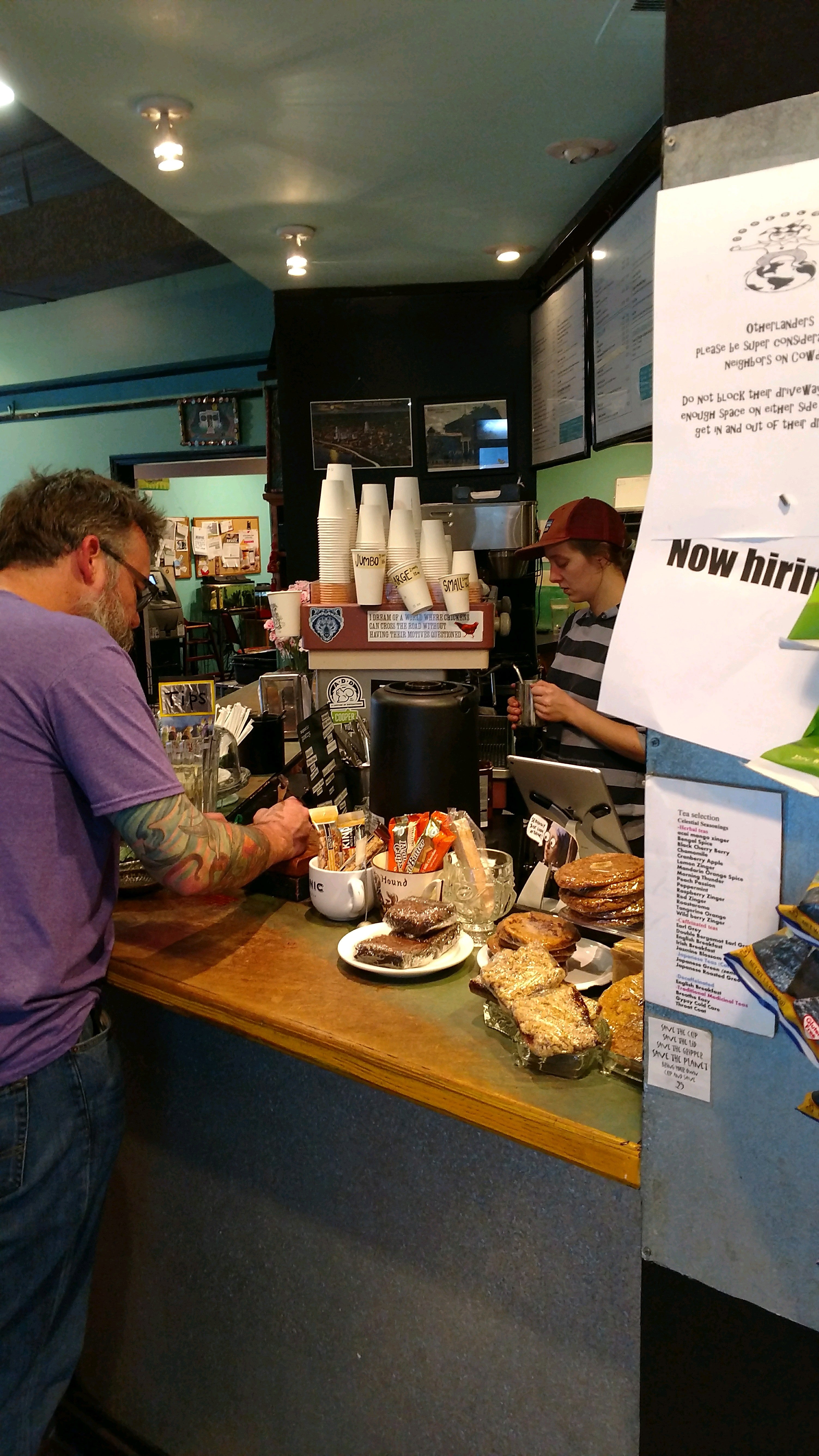 Otherlands Coffee Bar & Exotic Gifts - 641 S Cooper St - Memphis