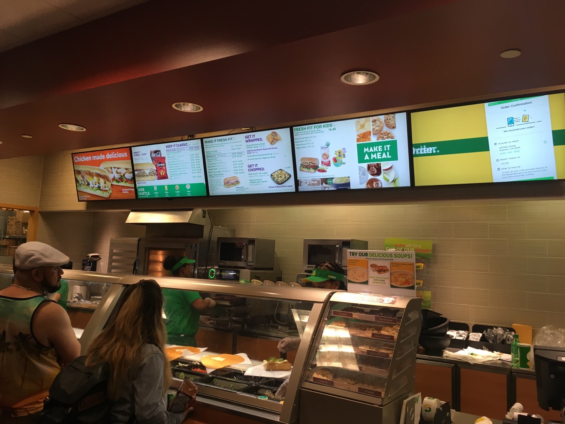 Subway at MSP