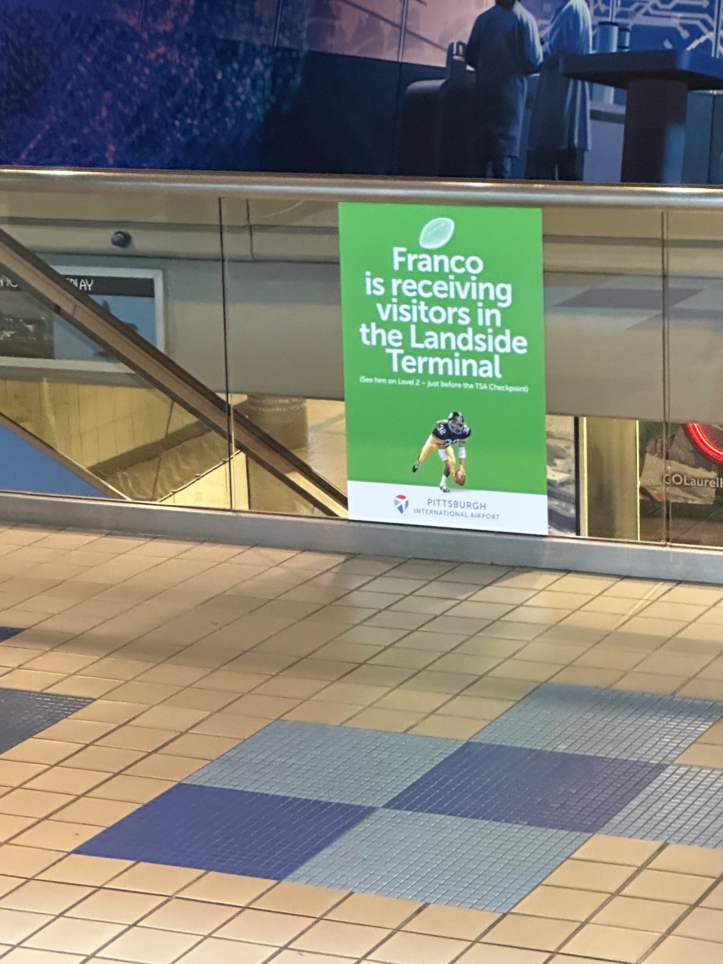 Franco Harris Statue at PIT