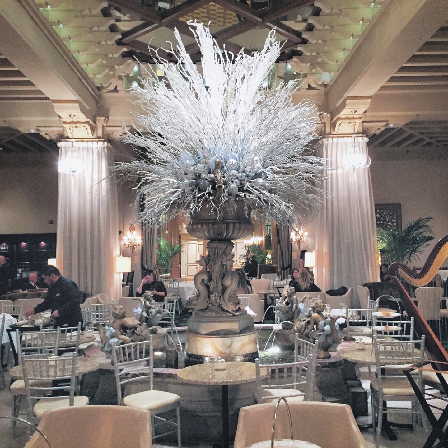 Palm Court at The Drake Hotel - 140 E Walton Pl - Chicago