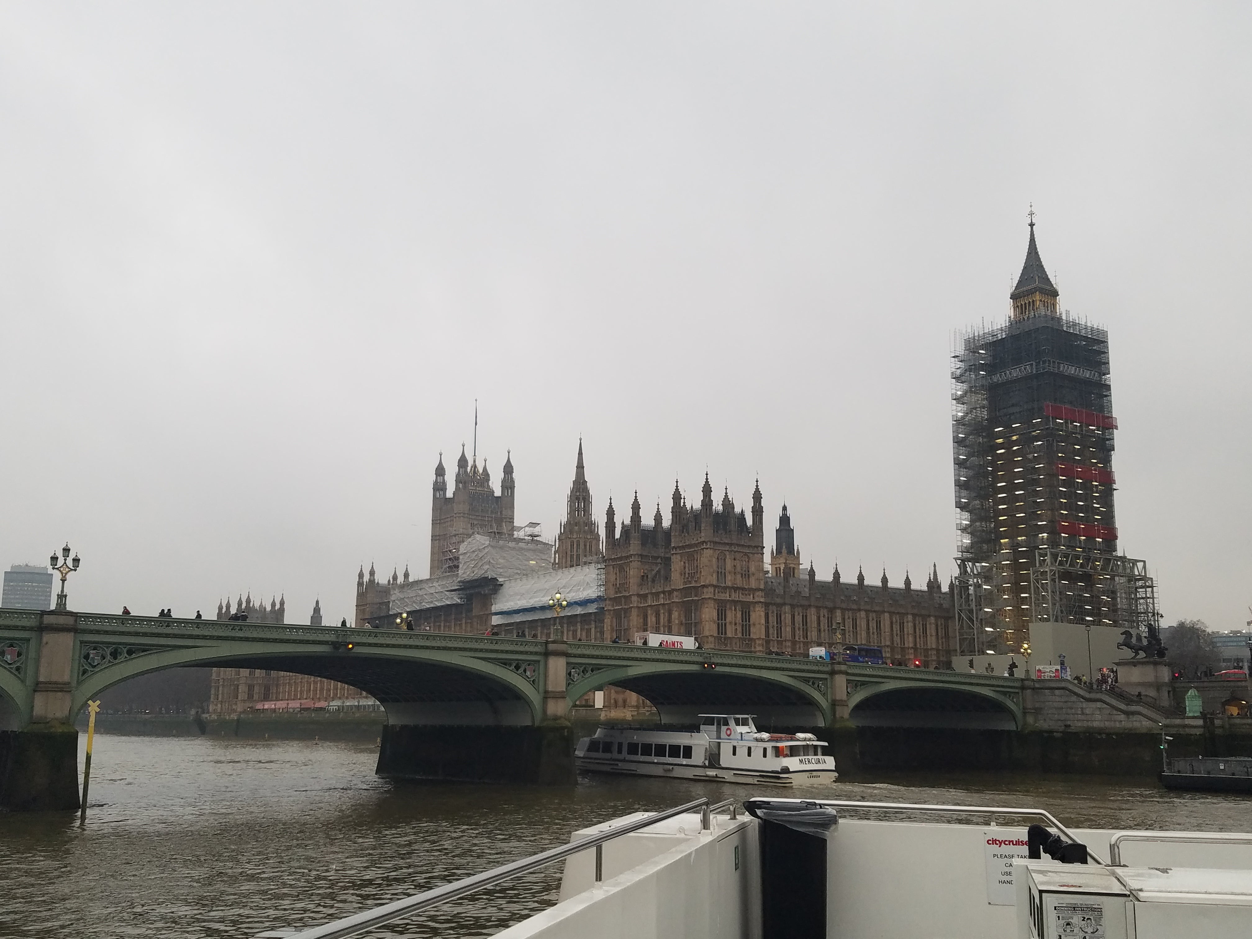 Westminster Millennium Pier - Victoria Embankment - London