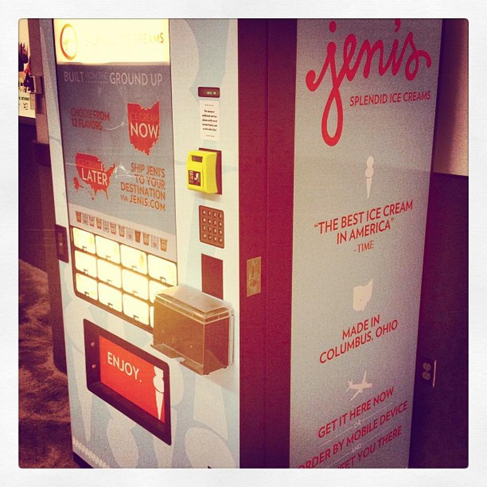 Jeni's Vending Machine at CMH