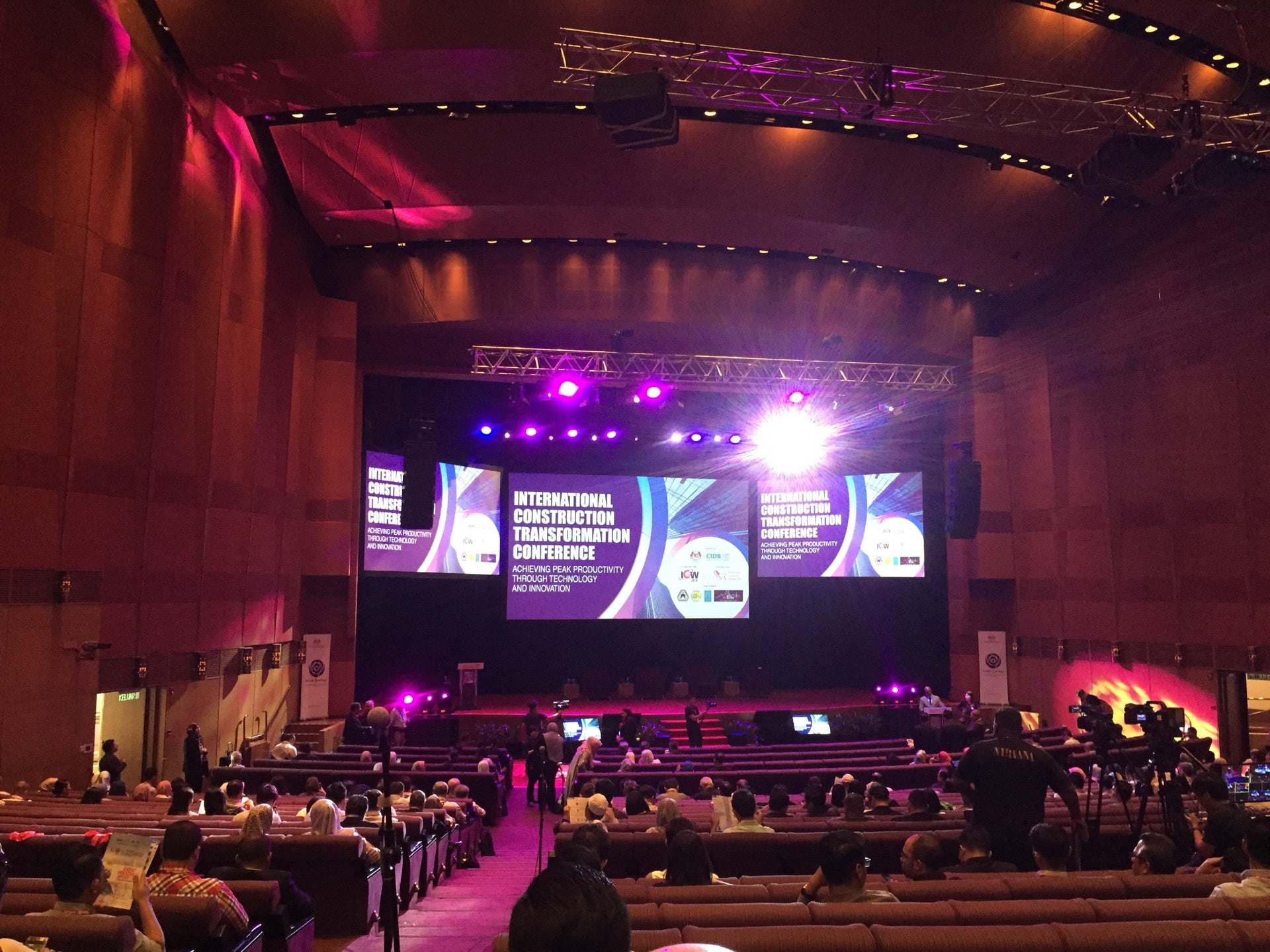 Plenary Hall - Kuala Lumpur Convention Centre (KLCC) - Kuala Lumpur